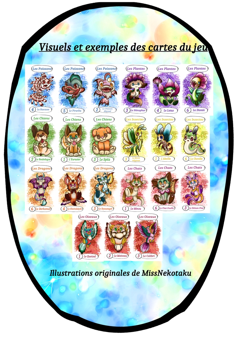 Toony's Family - le jeux de 7 familles