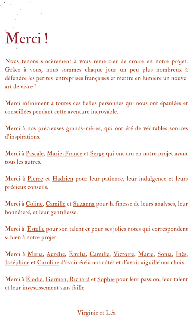 L'agenda Maison Cérès