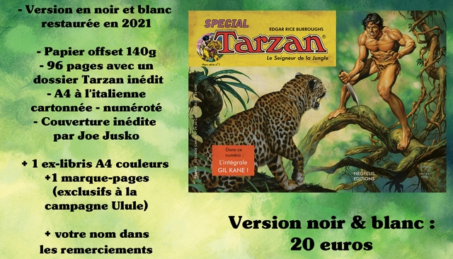 Les Comic Strips inédits de TARZAN par GIL KANE - Ulule
