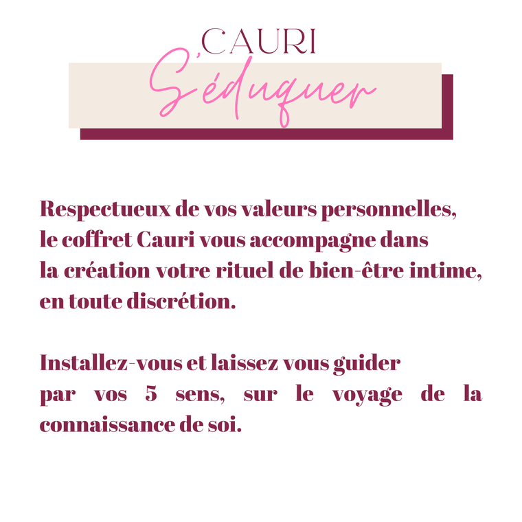 Explore ta vulve avec le coffret « Cauri