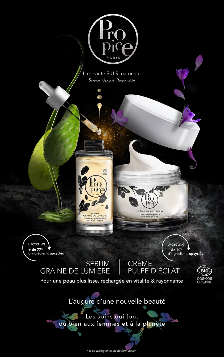 Propice Cosmétique upcyclée, bio et vegan