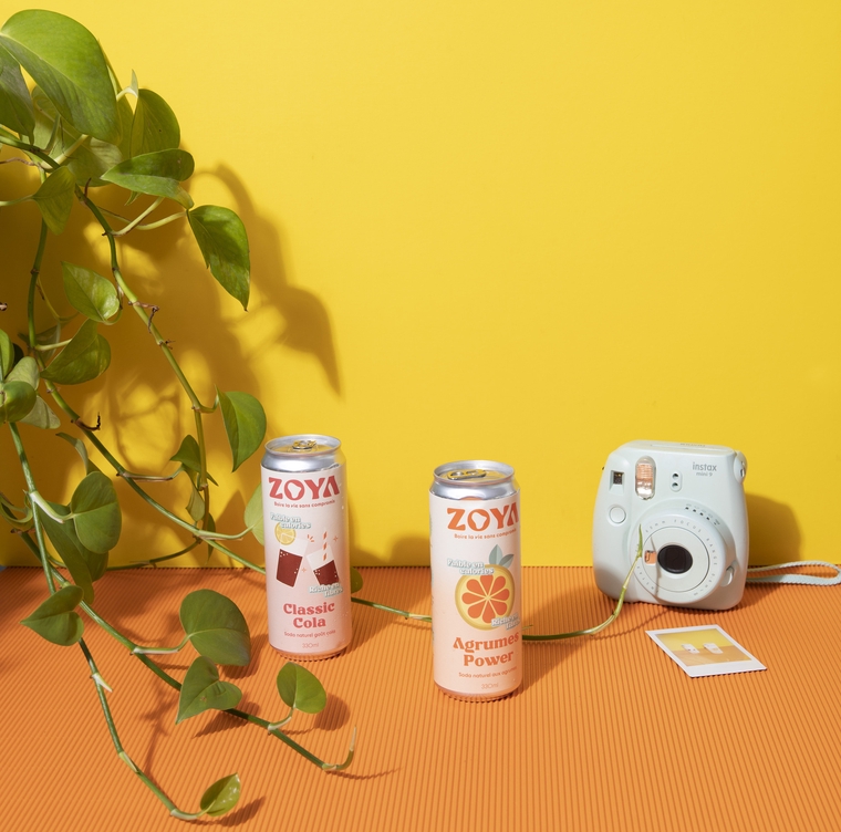 Zoya, le premier soda bon pour ta santé.
