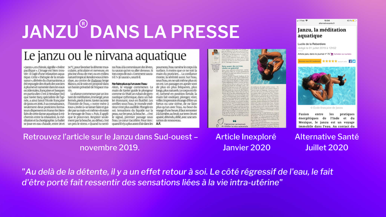 Janzu - La Magie de l'Eau