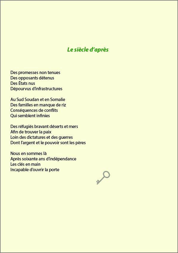 Recueil de poème "L'EXIL"