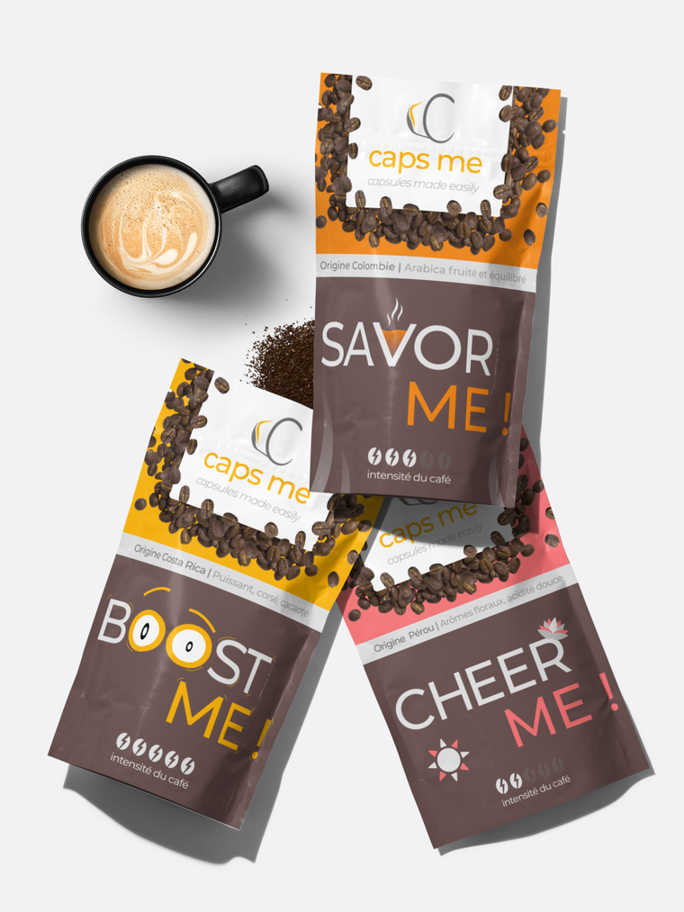 CAPS ME : Réutilisez vos capsules de café