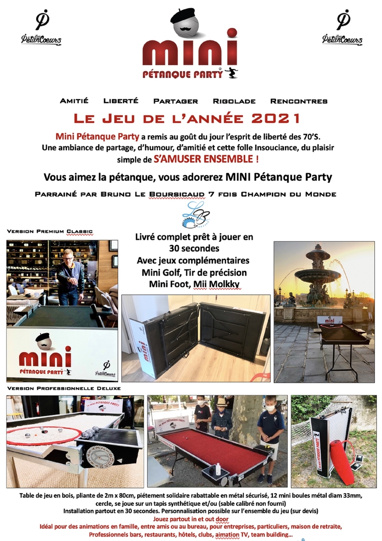 MINI Pétanque Party - Ulule
