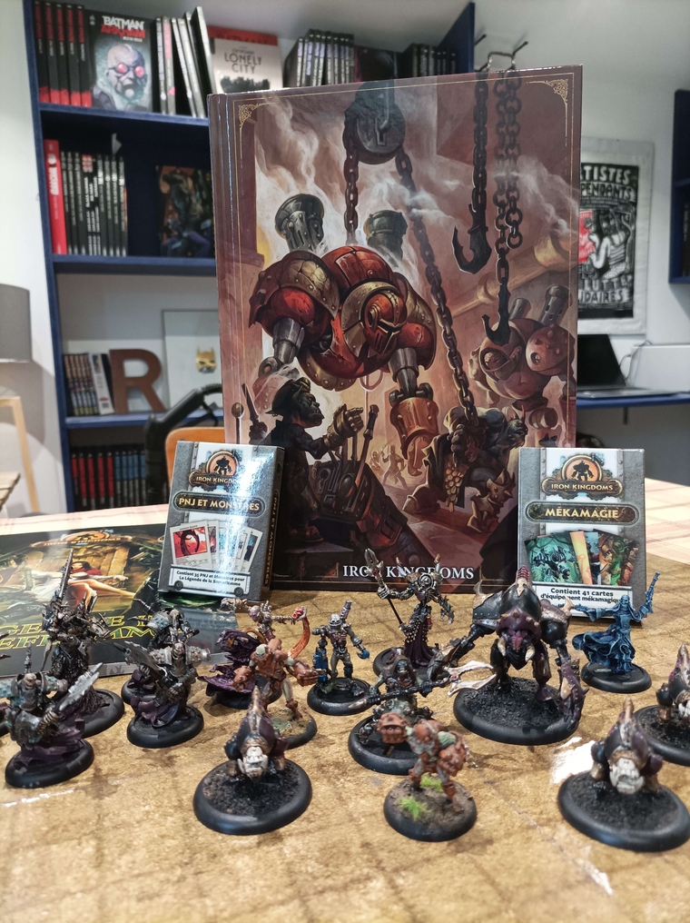 Iron Kingdoms : le jeu de rôle Full Metal Fantasy