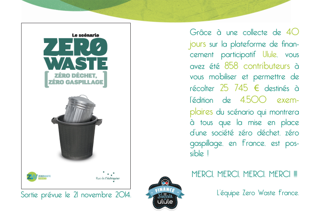 Le Scénario Zero Waste - Ulule