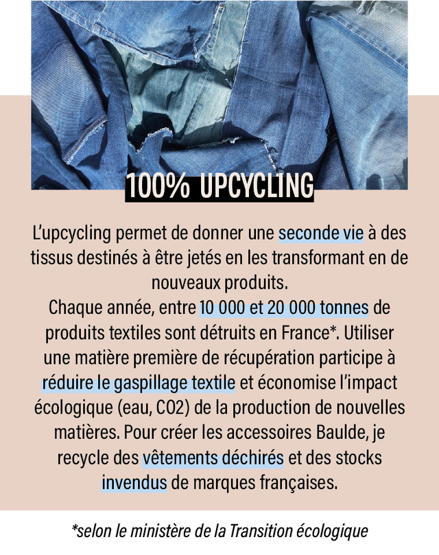 BAULDE / Accessoires upcyclées & Made in France