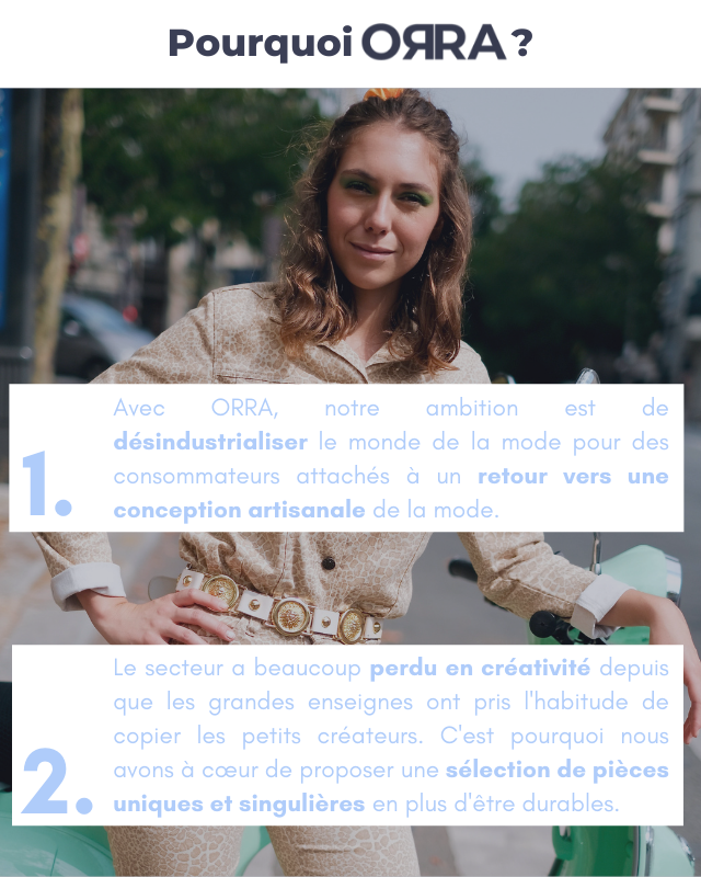 ORRA : Le retour vers une mode authentique