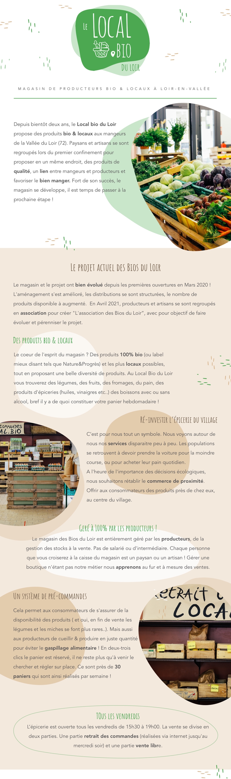 Le Local Bio du Loir