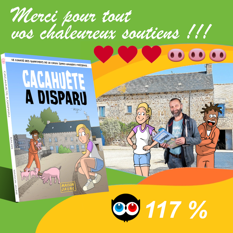 Cacahuète a disparu