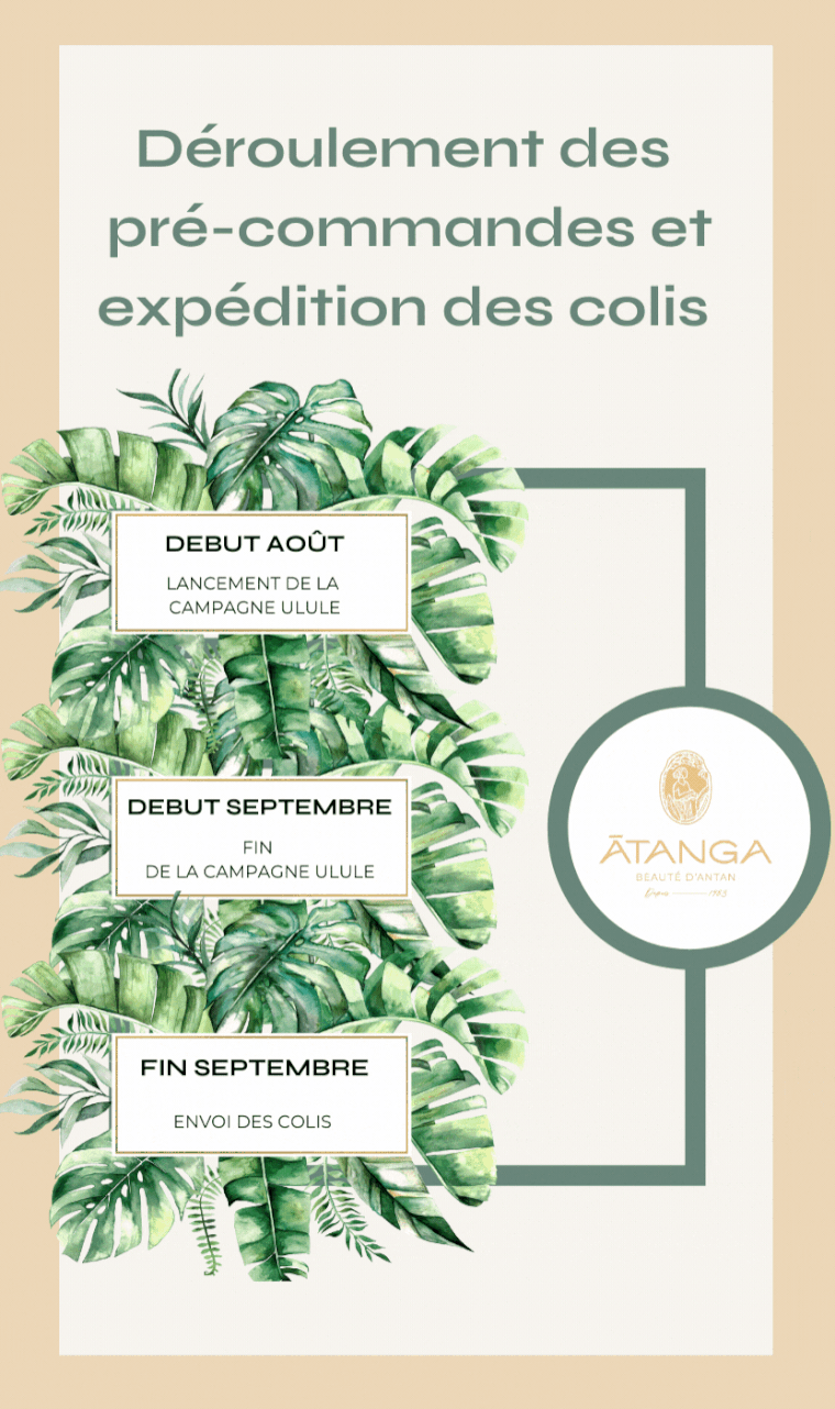 Atanga Soins Cheveux & Corps aux notes Caribéennes