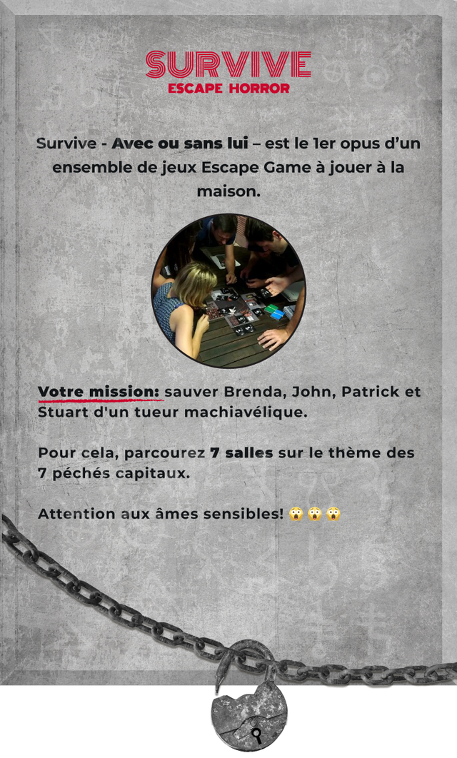 Horror Survive - Un Escape Game Interactif - Ulule