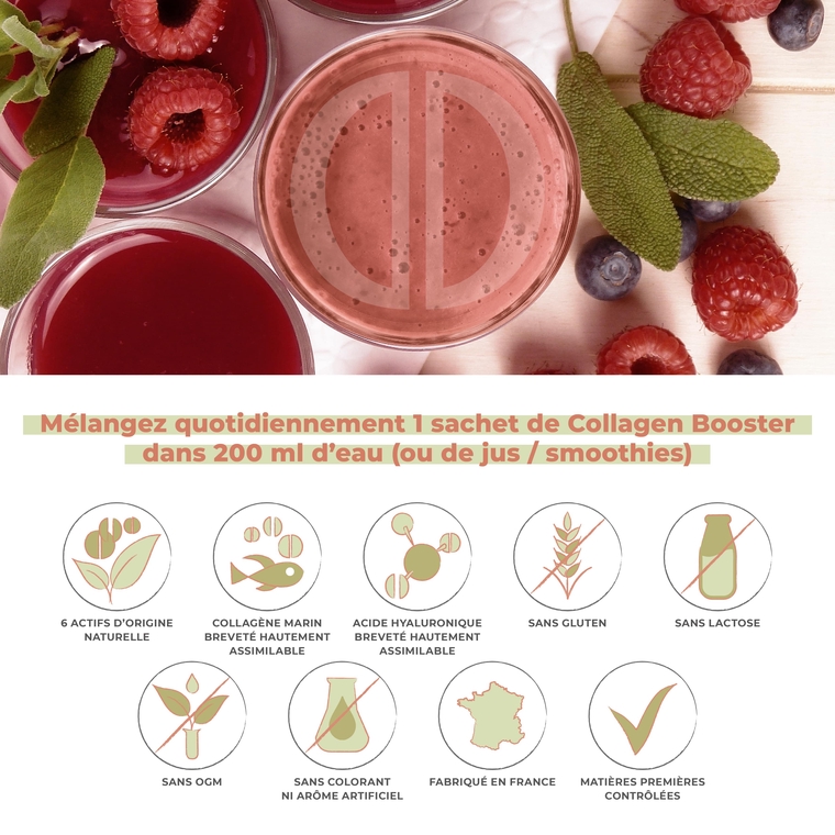 Formule la plus dosée du marché - Collagen Booster 10g
