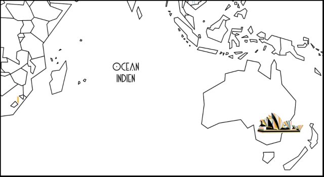 Calendrier de l'Avent - Map Monde à personnaliser - Ulule