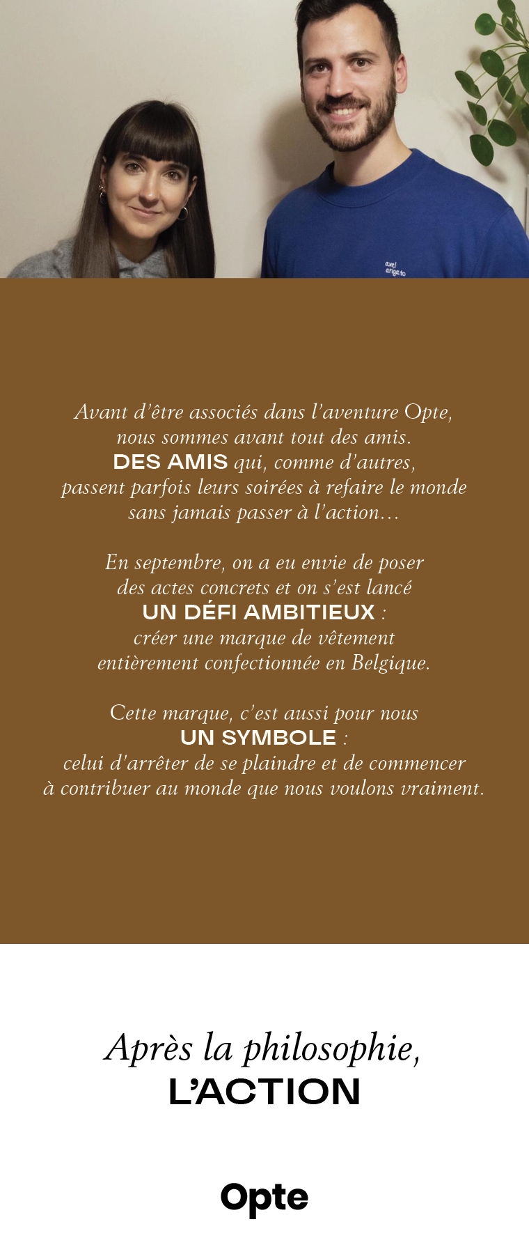 Opte - Relocalisons nos vêtements