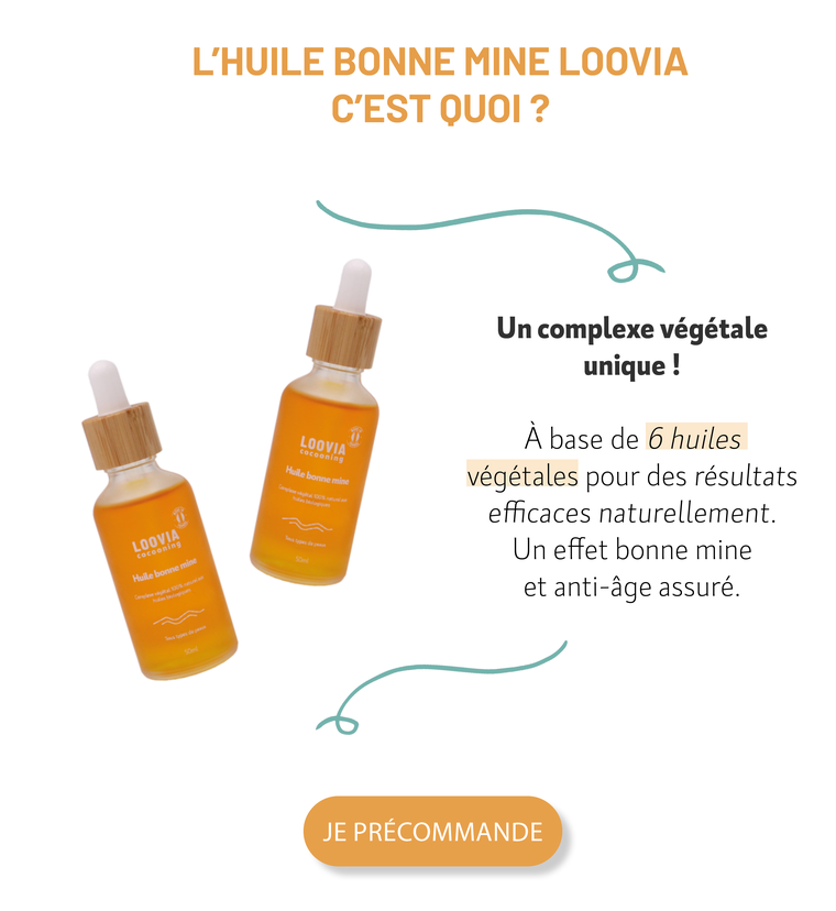 L'huile visage 100% naturelle par Loovia