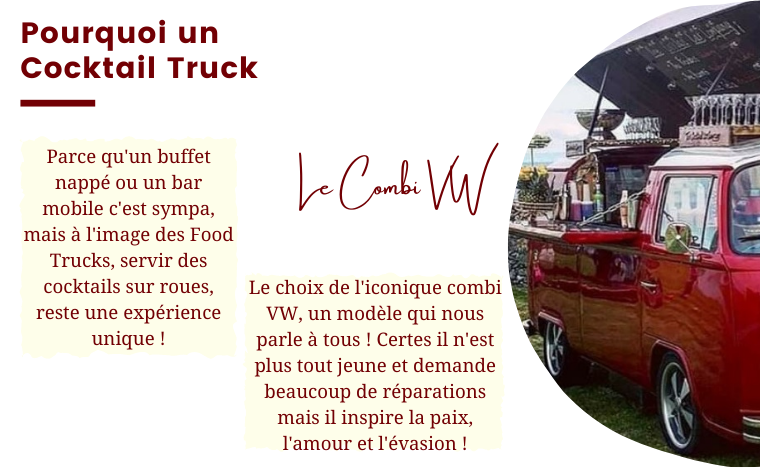 Cocktail truck - Zest'y Compagnie