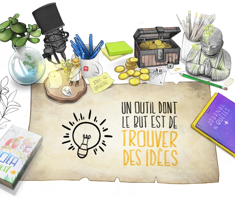 IDEAQUEST - La quête des idées ! - Ulule