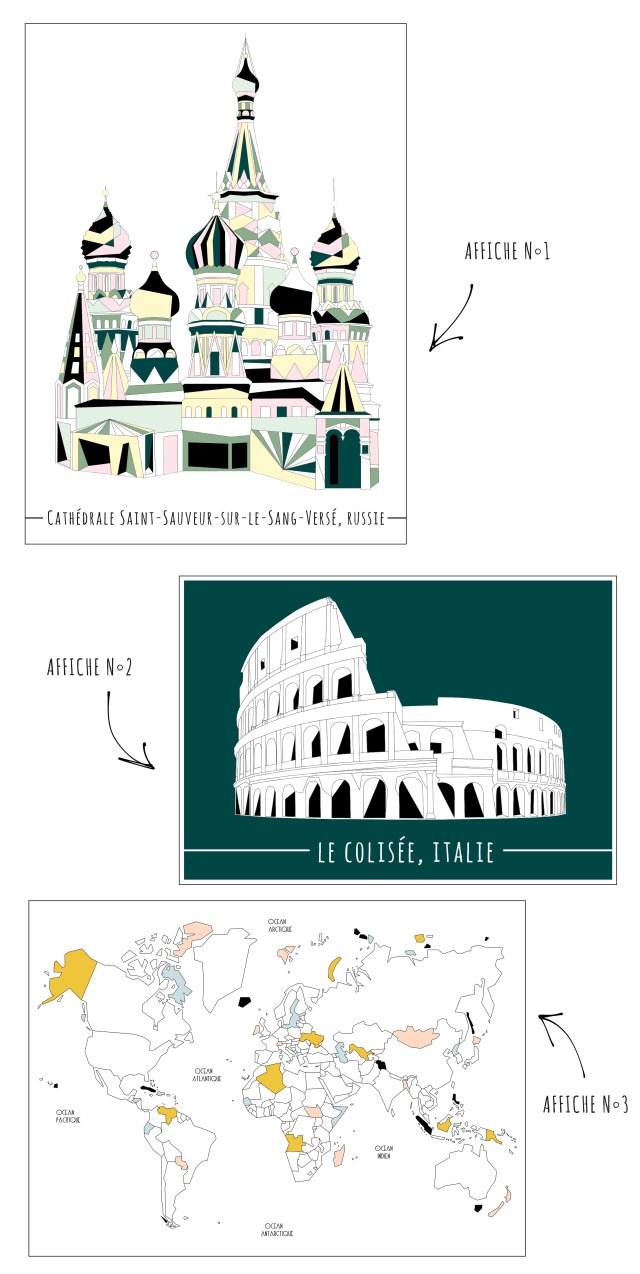 Calendrier de l'Avent - Map Monde à personnaliser - Ulule