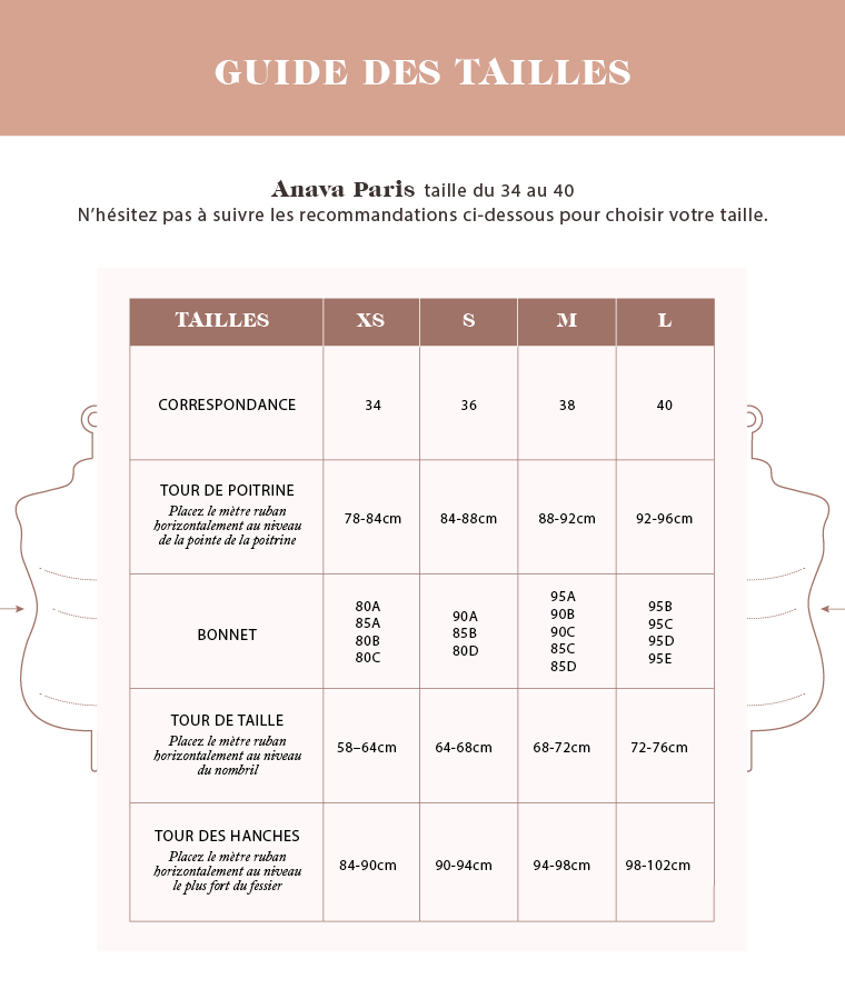 Anava Paris - le maillot qui révèle votre féminité