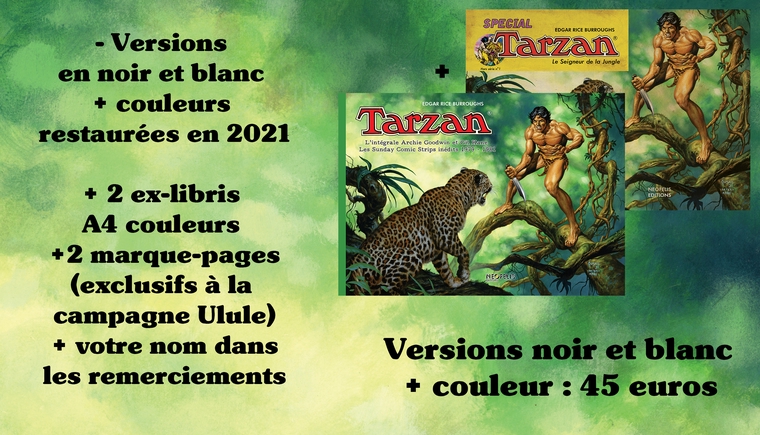 Les Comic Strips inédits de TARZAN par GIL KANE - Ulule