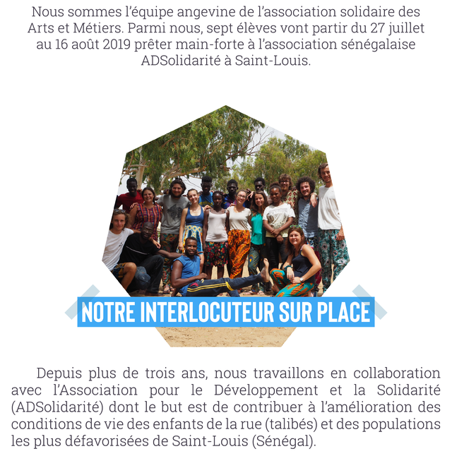 Solidarité au Sénégal