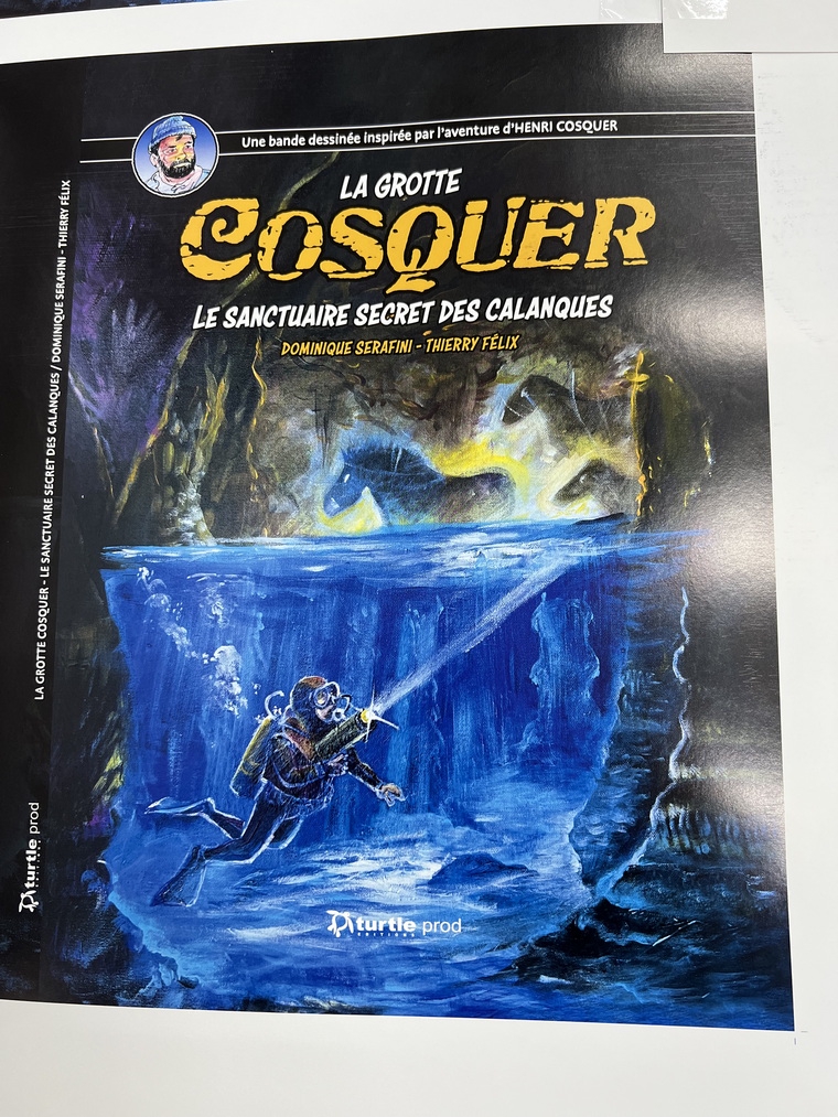 La grotte Cosquer en BD