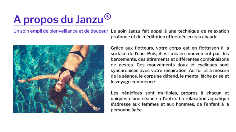 Janzu - La Magie de l'Eau