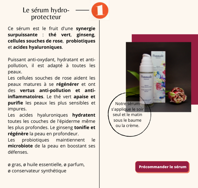 Pommade prend soin de toutes les peaux