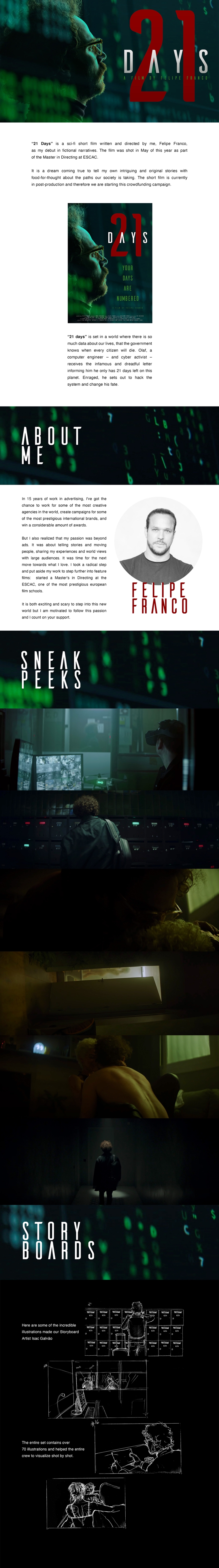 Shortfilm "21 Days – Your days are numbered"