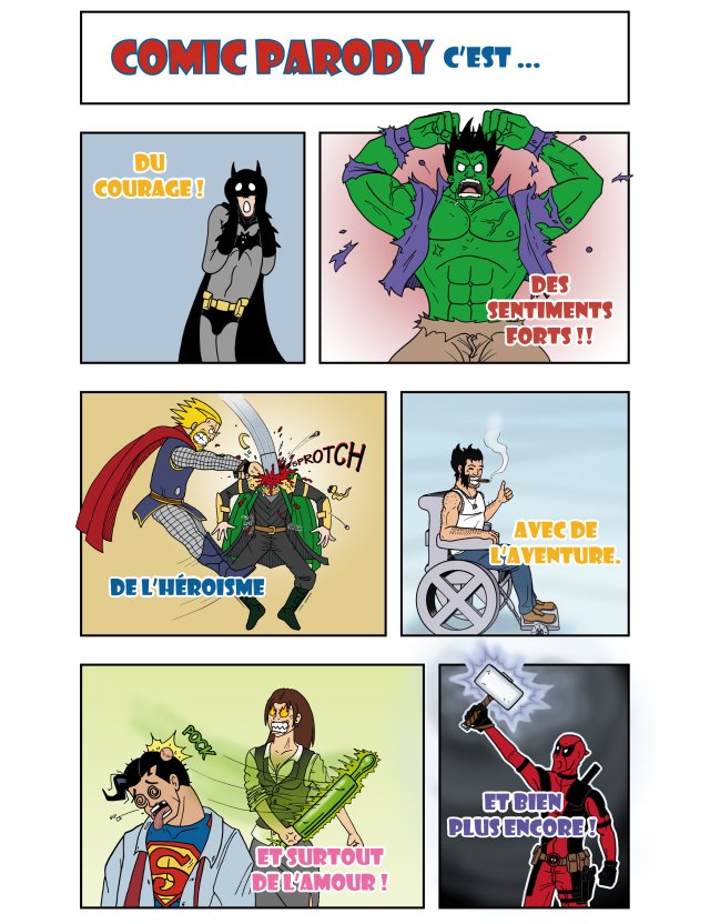 COMIC PARODY - Ulule