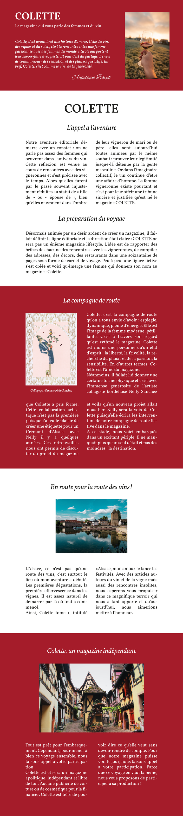 COLETTE by Les Bouches Rouges